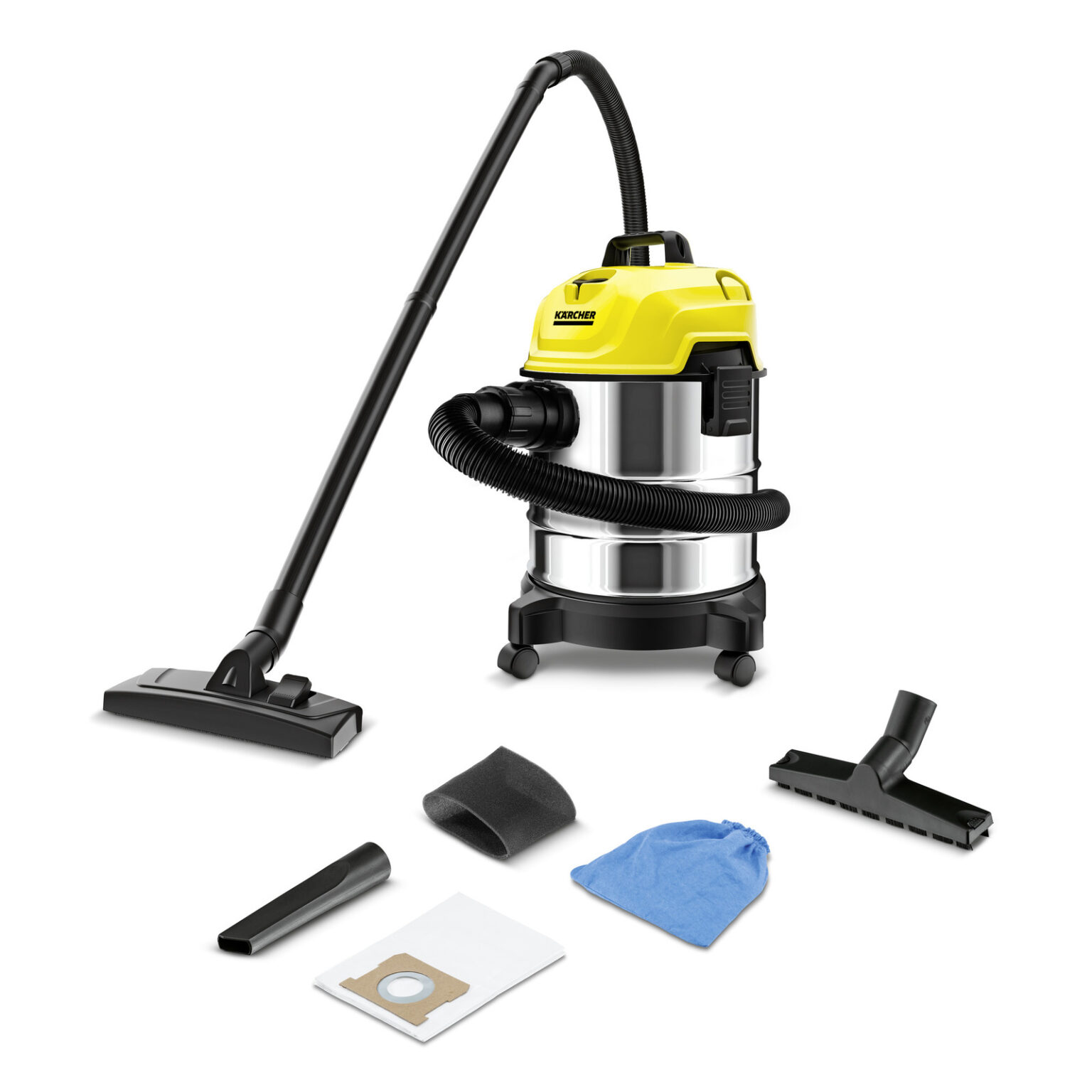 Aspiradora 3 en 1 agua y polvo WD1S Classic 18L Karcher - Karcher ...